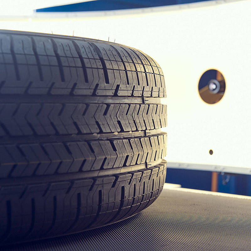 Tire Industry - laser systems for cleaning and marking – 4JET