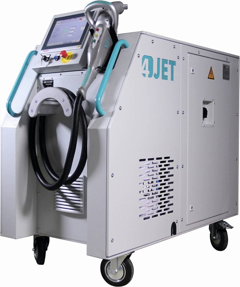 JETLASER – The Flexible Laser Cleaning System by 4JET – 4JET