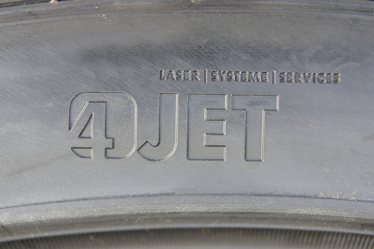 Laser-Reifenmarkierung – 4JET