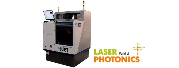 4JET microtech launches CUBE micromachining system at LASER 2017abc